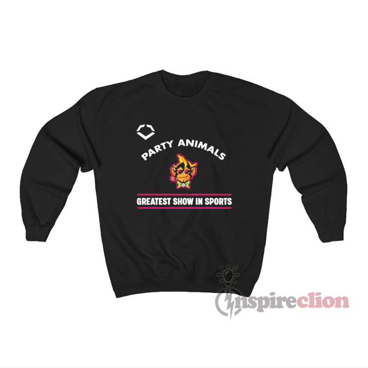 Savannah Bananas Party Animals Greatest Show Sweatshirt