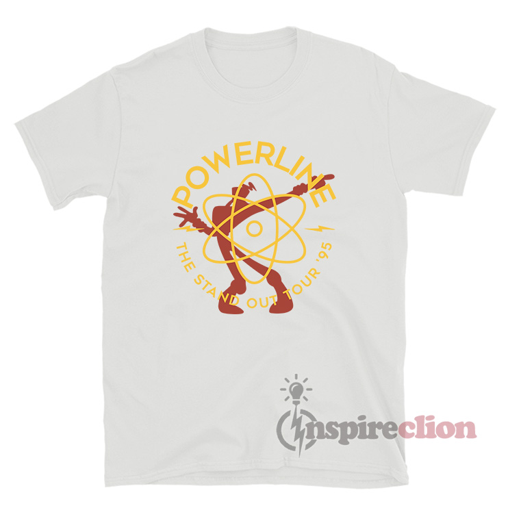 The Goofy Movie Powerline Stand Out Tour 95 T-Shirt - Inspireclion