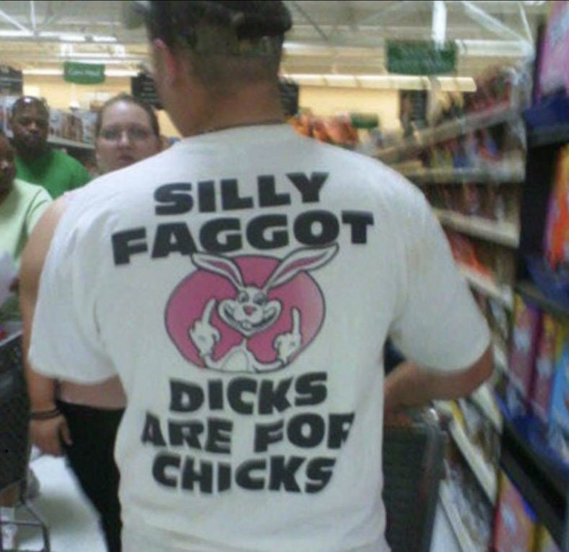 Trix Rabbit Silly Faggot Dicks Are For Chicks T-Shirt - Inspireclion