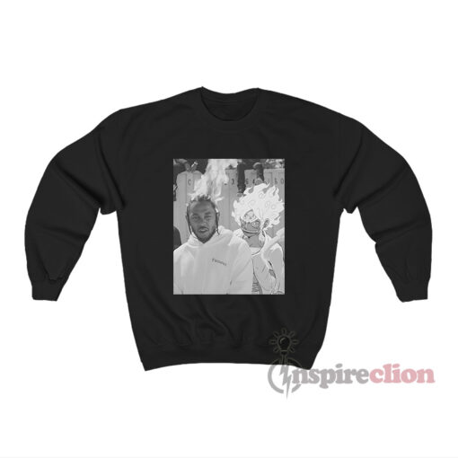 J Cole Drake Akira Shooter Mode Anime x Rapper Sweatshirt