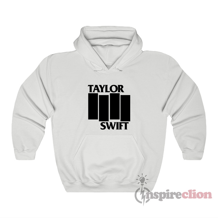 Taylor Swift Black Flag Logo Hoodie - Inspireclion.com