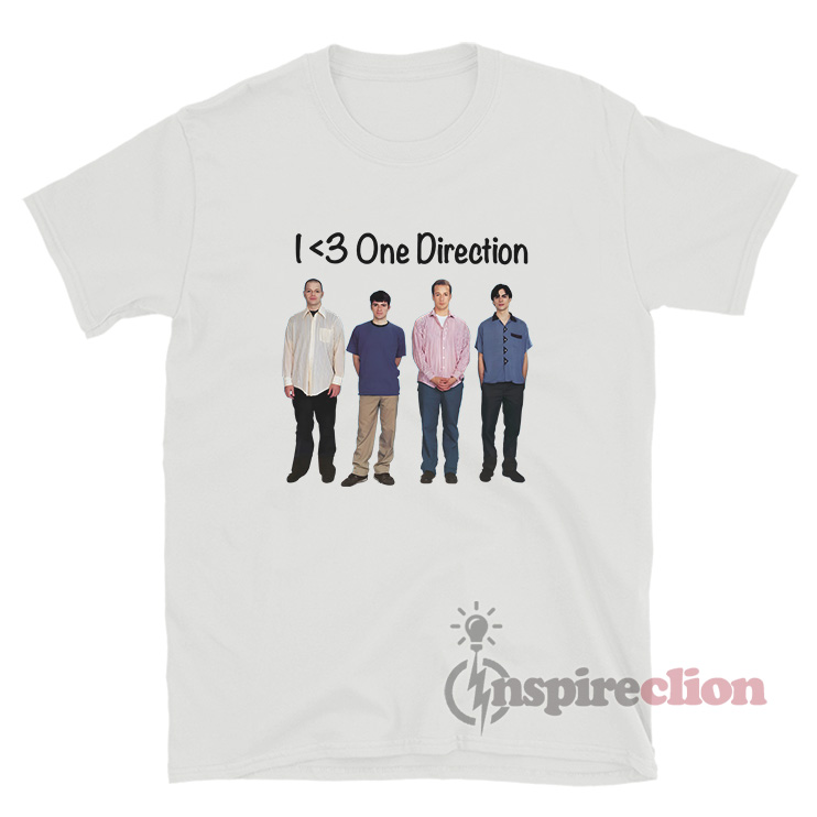 I Love One Direction Weezer Meme T-Shirt - Inspireclion.com