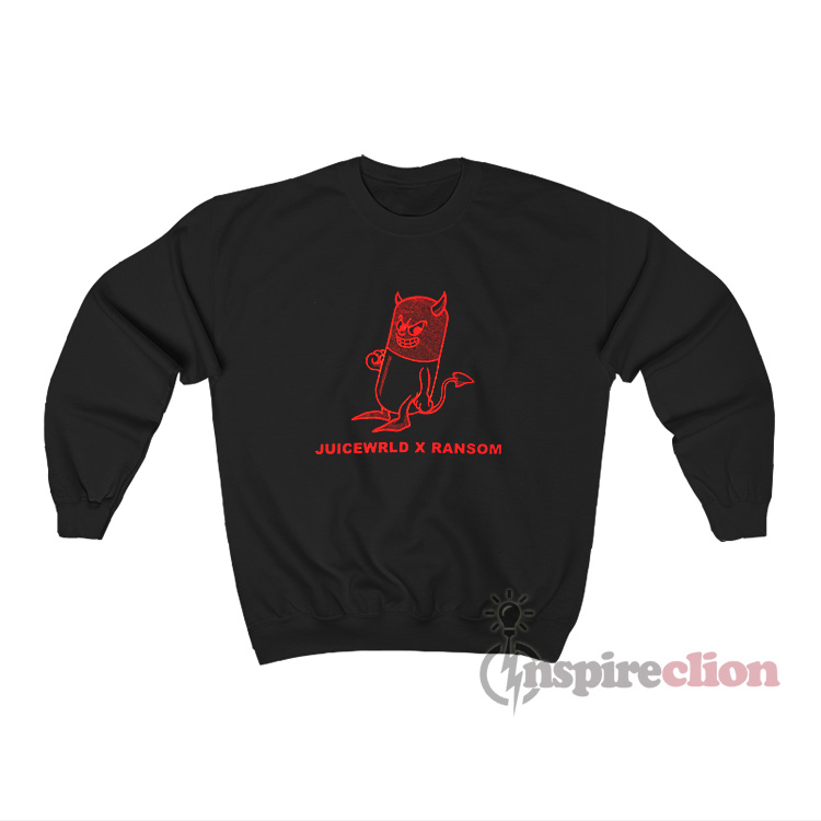 Ransom Devil Capsule x Juice Wrld Sweatshirt For Women Or Men