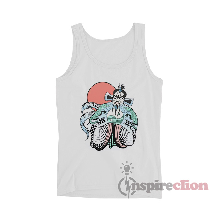 Big Trouble In Little China Jack Burton Fu Manchu Tank Top
