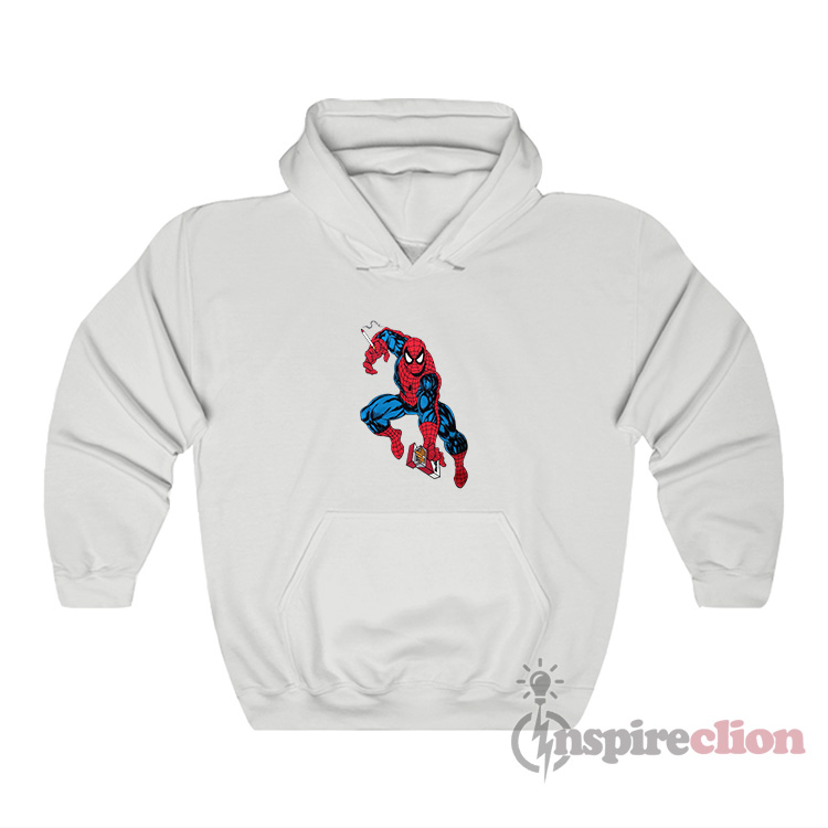 The Amazing Smokerman Spider-Man Smoking Meme Hoodie