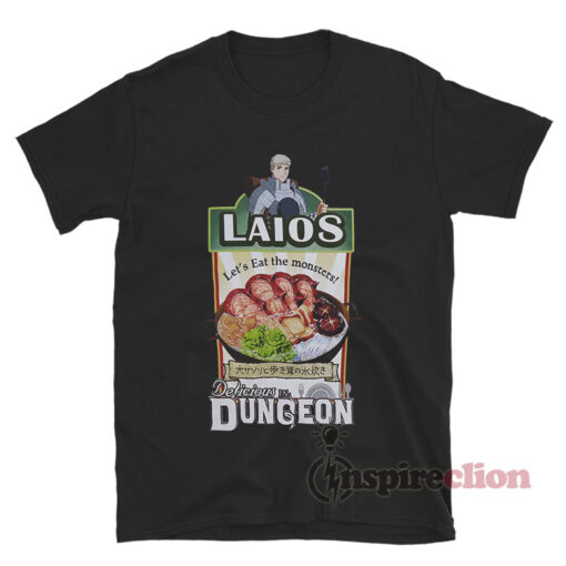 Laios Let's Eat The Monsters Delicious In Dungeon T-Shirt For Sale