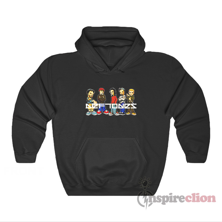 Vintage Deftones Cartoon Hoodie - Inspireclion.com