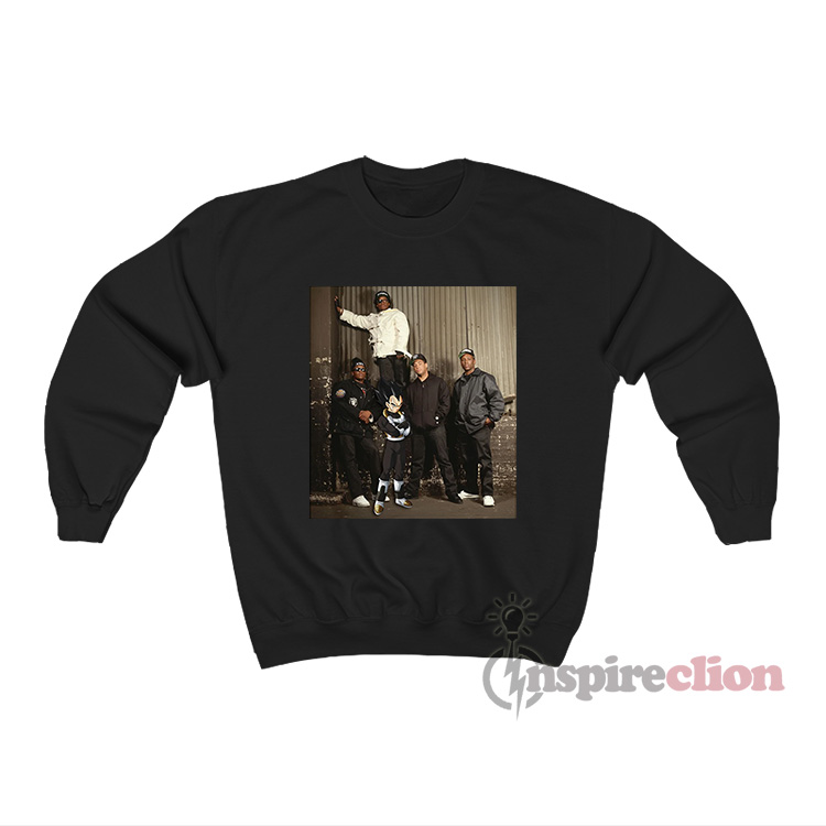 N.W.A Xeno Vegeta Anime x Rapper Sweatshirt for Women or Men