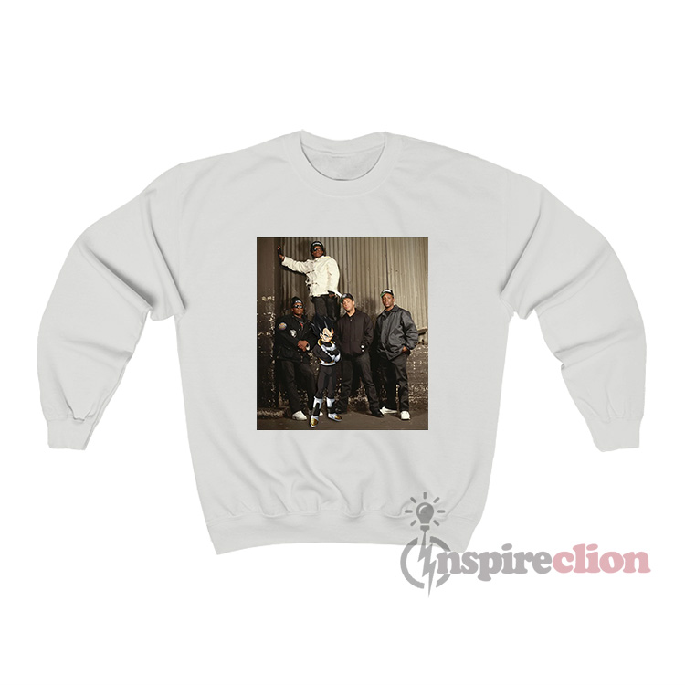 N.W.A Xeno Vegeta Anime x Rapper Sweatshirt for Women or Men