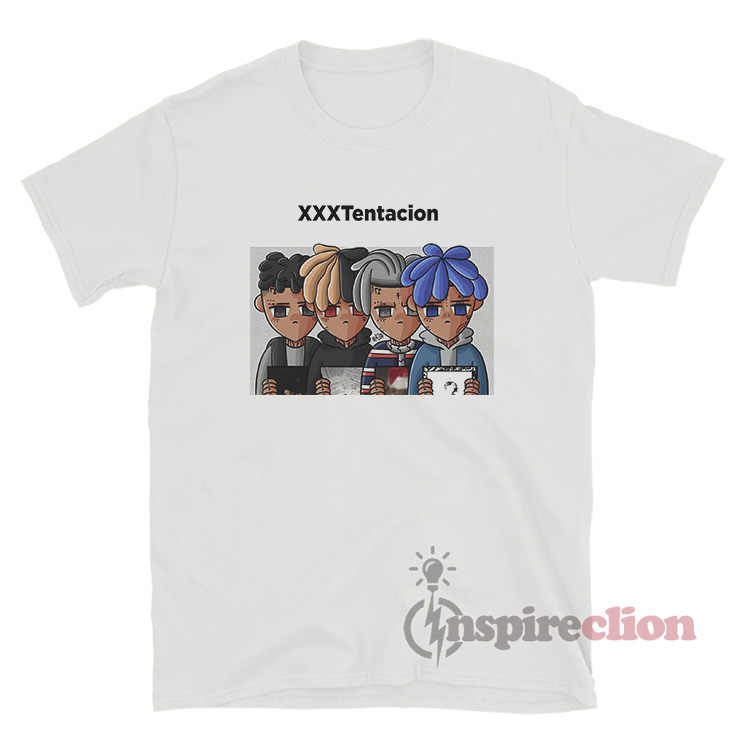 Evolution Of A Rapper XXXTentacion T-Shirt - Inspireclion.com