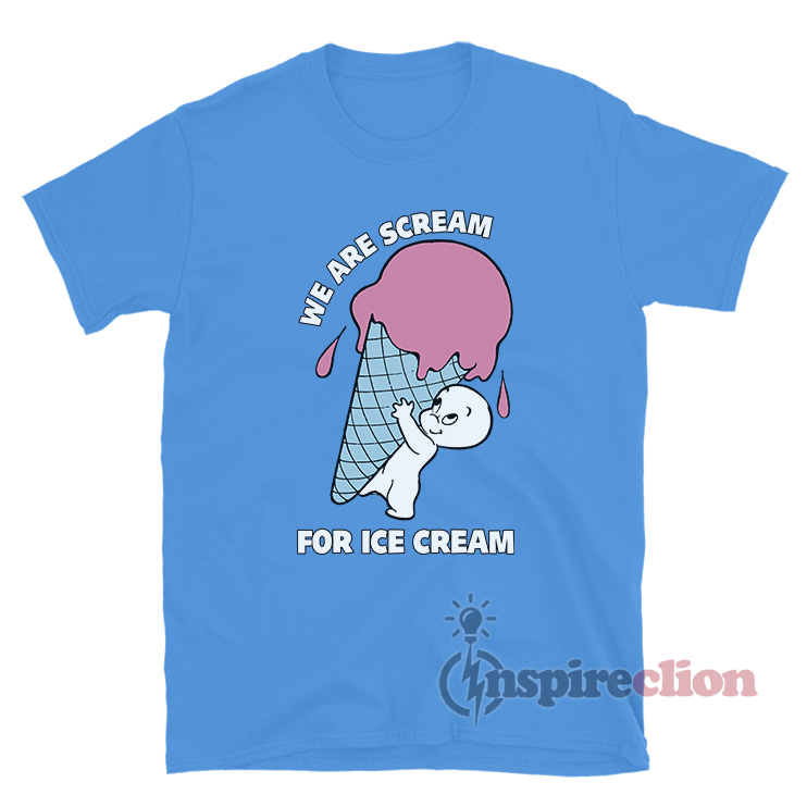 Selena Gomez Casper We Are Scream For Ice Cream T-Shirt