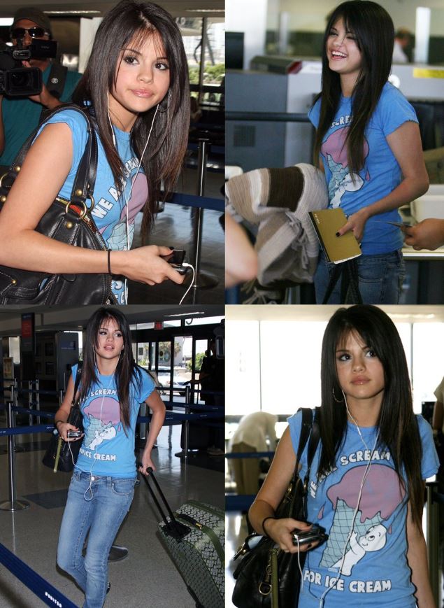 Selena Gomez Casper We Are Scream For Ice Cream T-Shirt