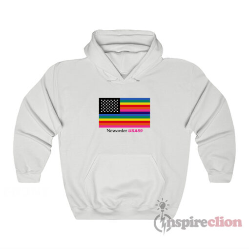 New Order USA 89 Pride Flag Hoodie - Inspireclion.com