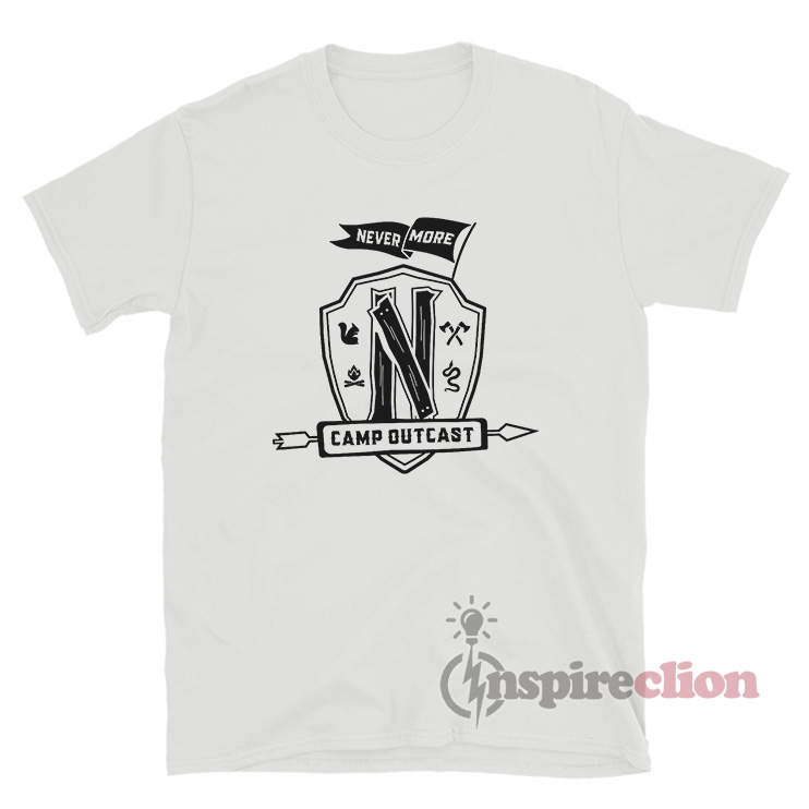 Barry Dort Wednesday Season 2 Nevermore Camp Outcast T-Shirt