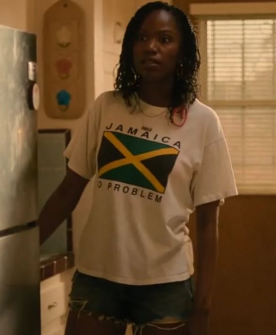 Shelly Clark Forever Jamaica No Problem Vintage T-Shirt For Sale