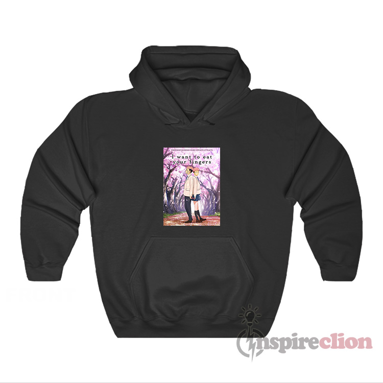 I Want To Eat Your Fingers JJK Meme Hoodie - Inspireclion.com