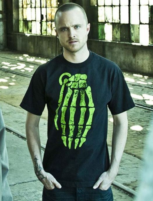 Jesse Pinkman Breaking Bad Skeleton Grenade T-Shirt For Sale