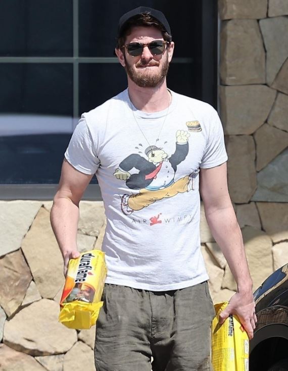 Andrew Garfield Popeye Air Wimpy Vintage T-Shirt - Inspireclion