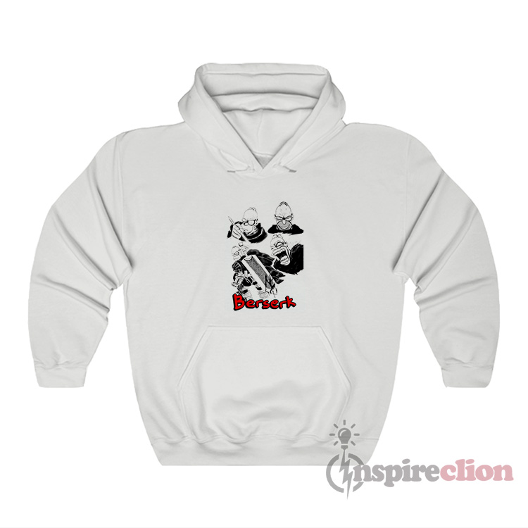 Berserk Guts Homer Simpson Meme Hoodie - Inspireclion.com