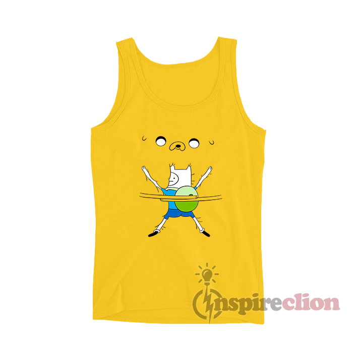 Adventure Time Jake And Finn Bro Hug Meme Tank Top Cheap