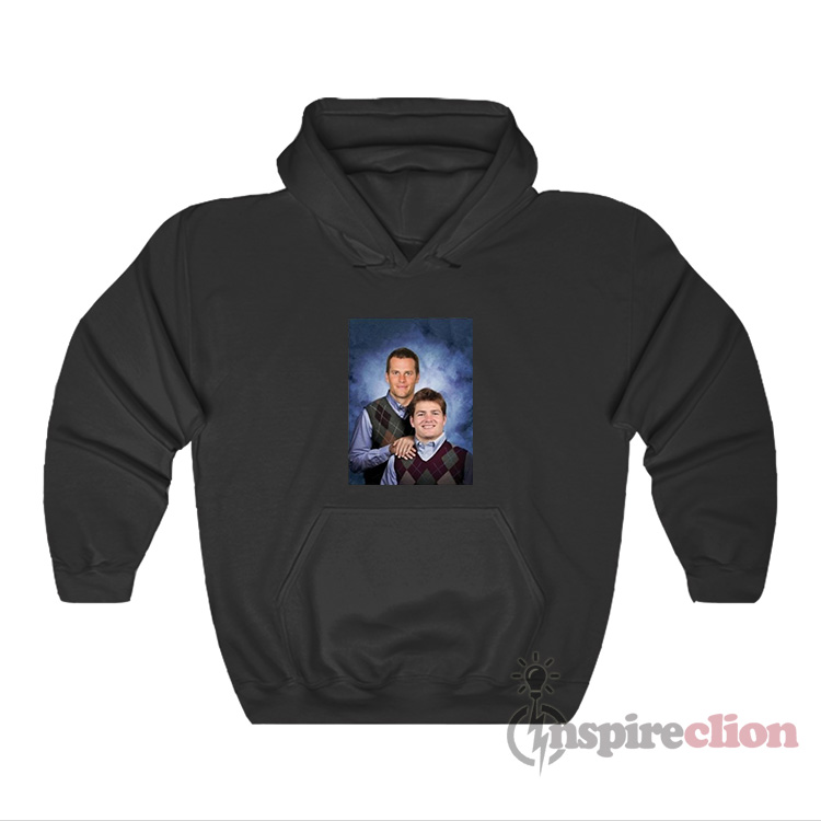 Drake Maye Tom Brady Step Brothers Meme Hoodie - Inspireclion