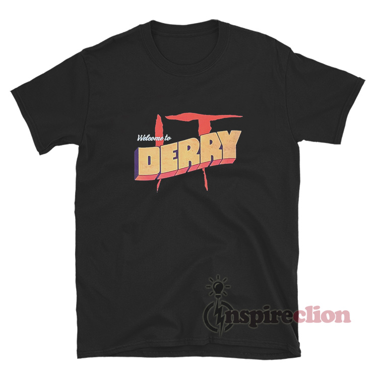 IT Welcome To Derry 2025 Logo T-Shirt For Unisex - Inspireclion