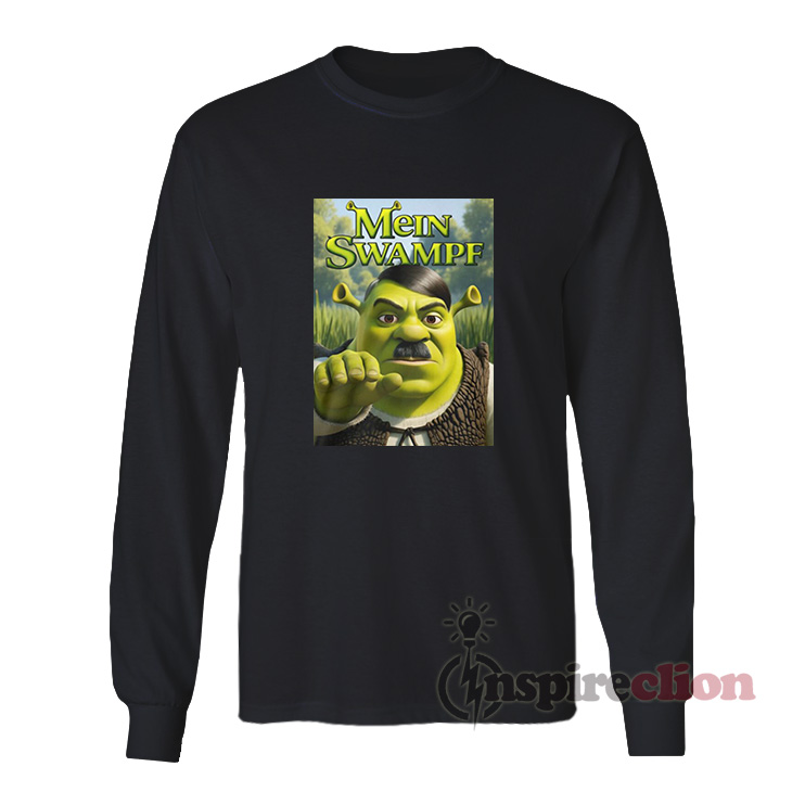Mein Swampf Shrek Meme Long Sleeves T-Shirt - Inspireclion.com