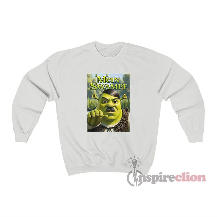 Mein Swampf Shrek Meme Sweatshirt for Sale Cheap Custom