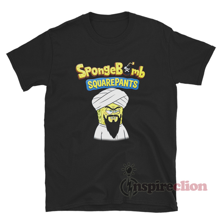 SpongeBomb Squarepants Osama Bin Laden SpongeBob T-Shirt