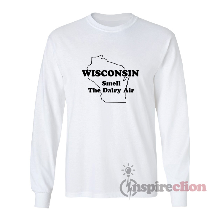 The Wire Herc Wisconsin Smell The Dairy Air Long Sleeves T-Shirt