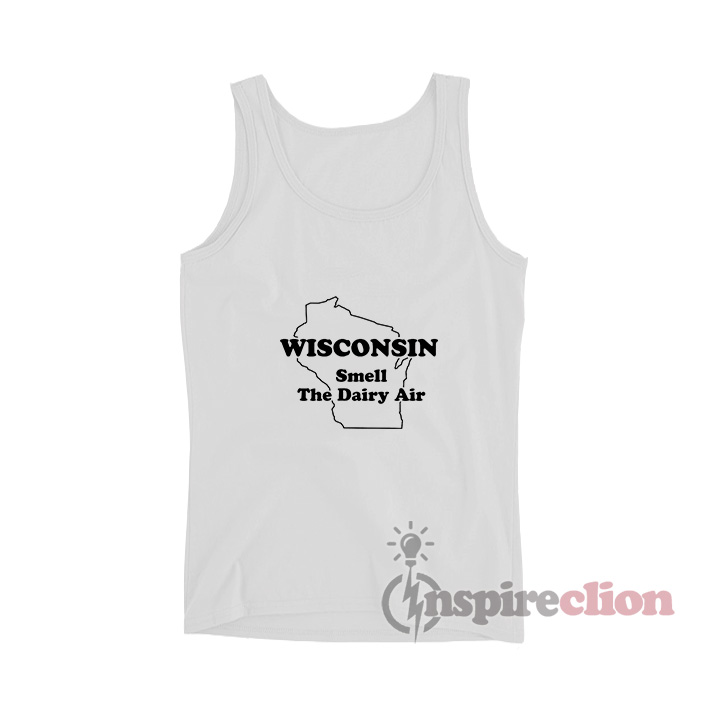 The Wire Herc Wisconsin Smell The Dairy Air Tank Top For Unisex