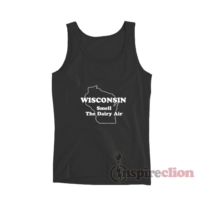 The Wire Herc Wisconsin Smell The Dairy Air Tank Top For Unisex